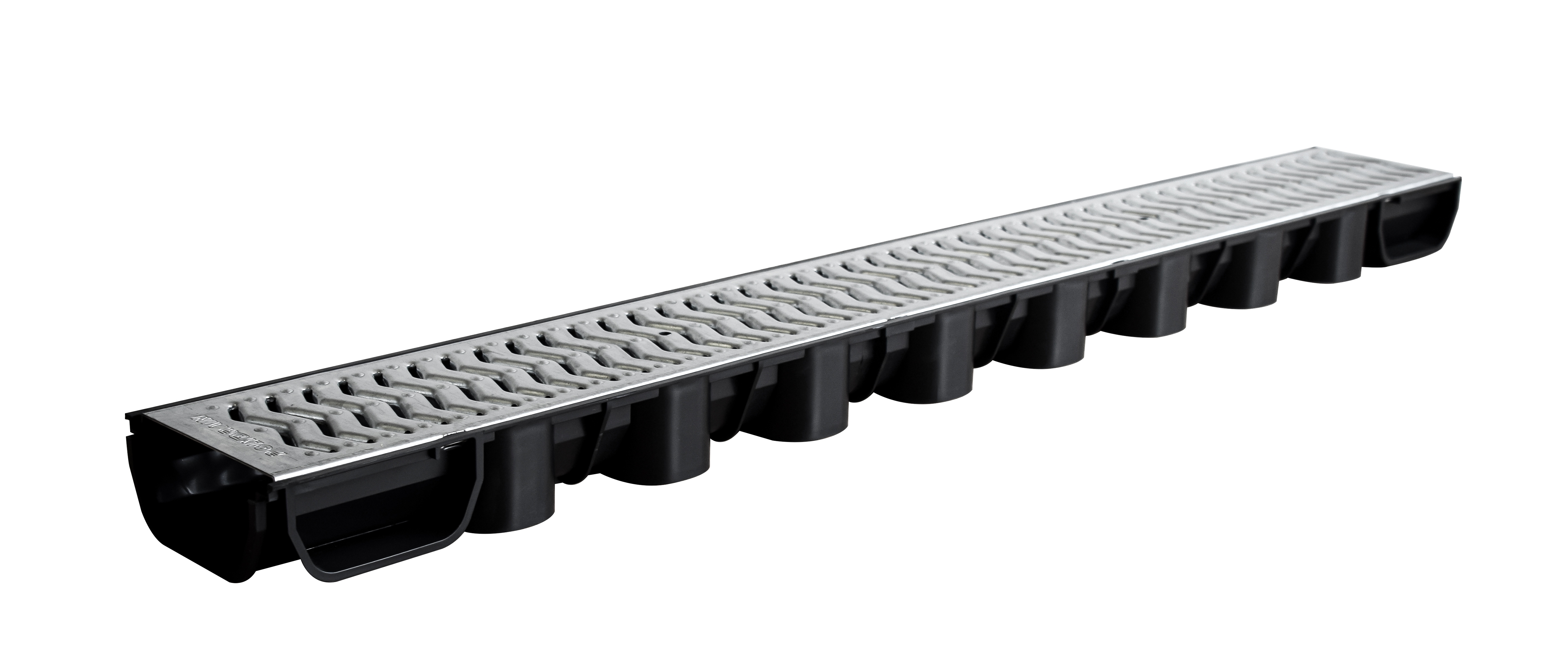 Polydrain Low Flow Channel x 1m Plastic Grate | Plastics Express